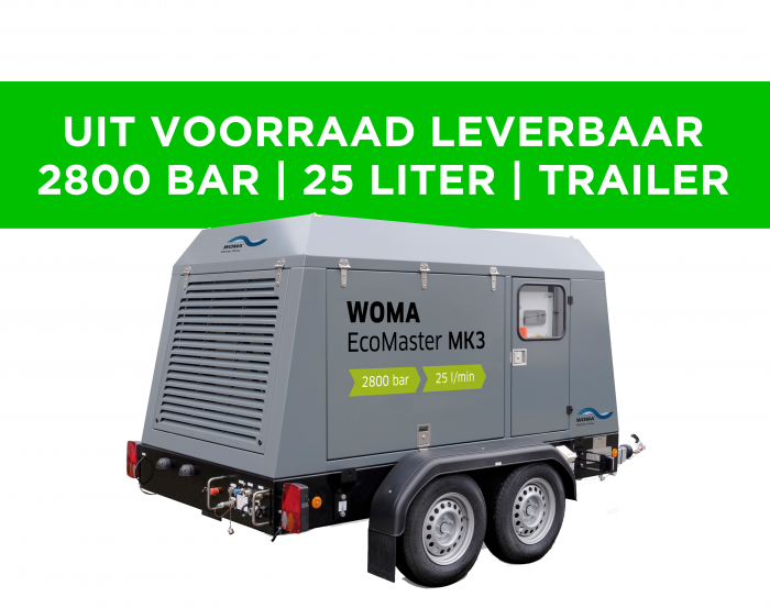 WOMA Ecomaster MK3 hogedruk unit kopen? | Doornbos Equipment